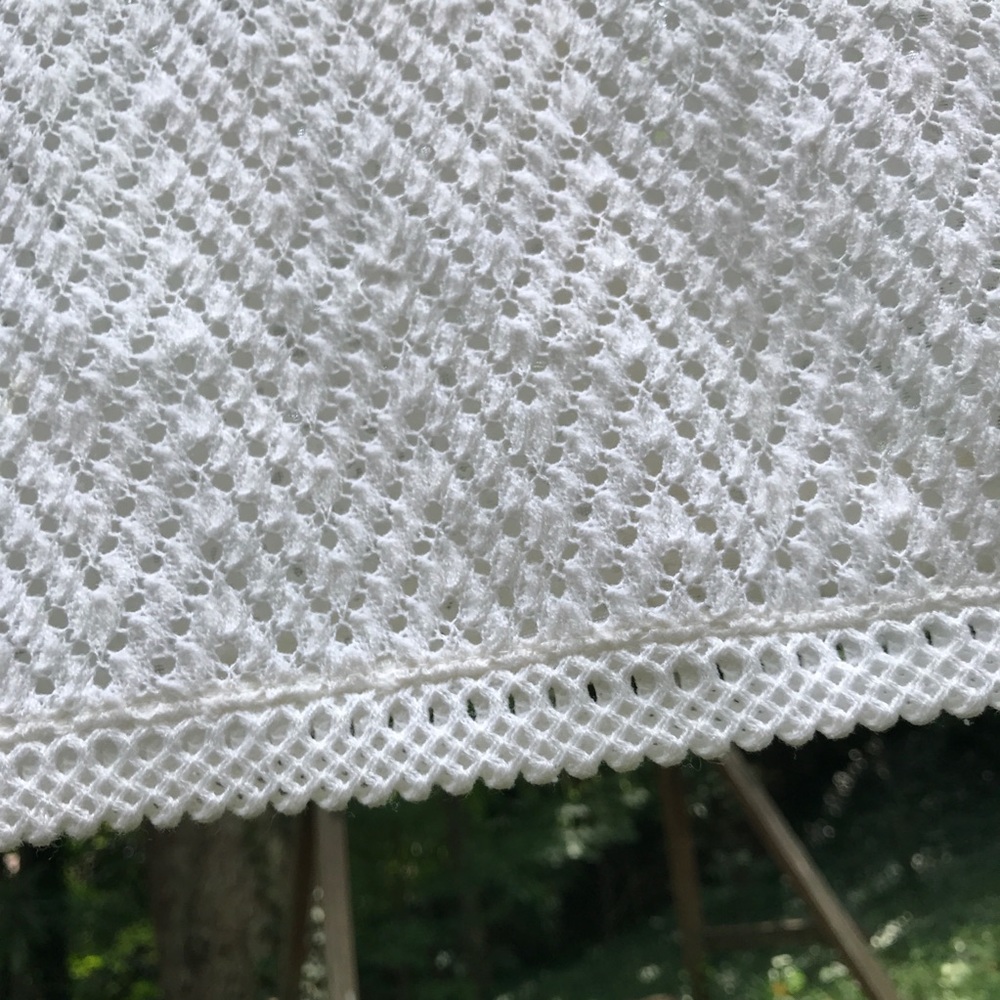 1972 Sears Lacy Knit Cardigan From Japan - Gem